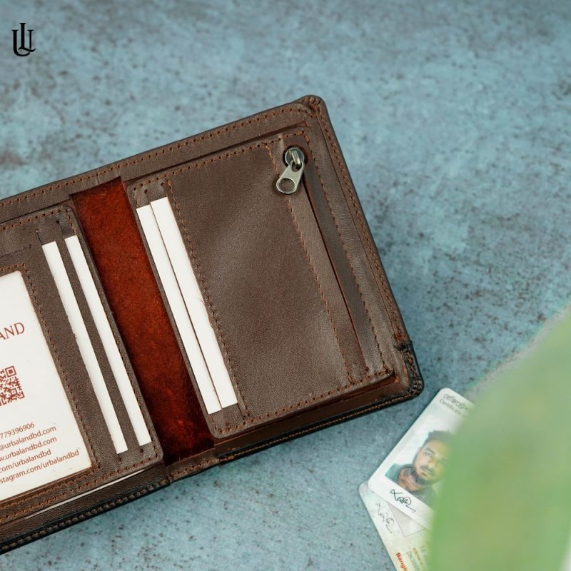Tucker Hybrid Wallet (License Card Holder + Moneybag) – Chocolate ...